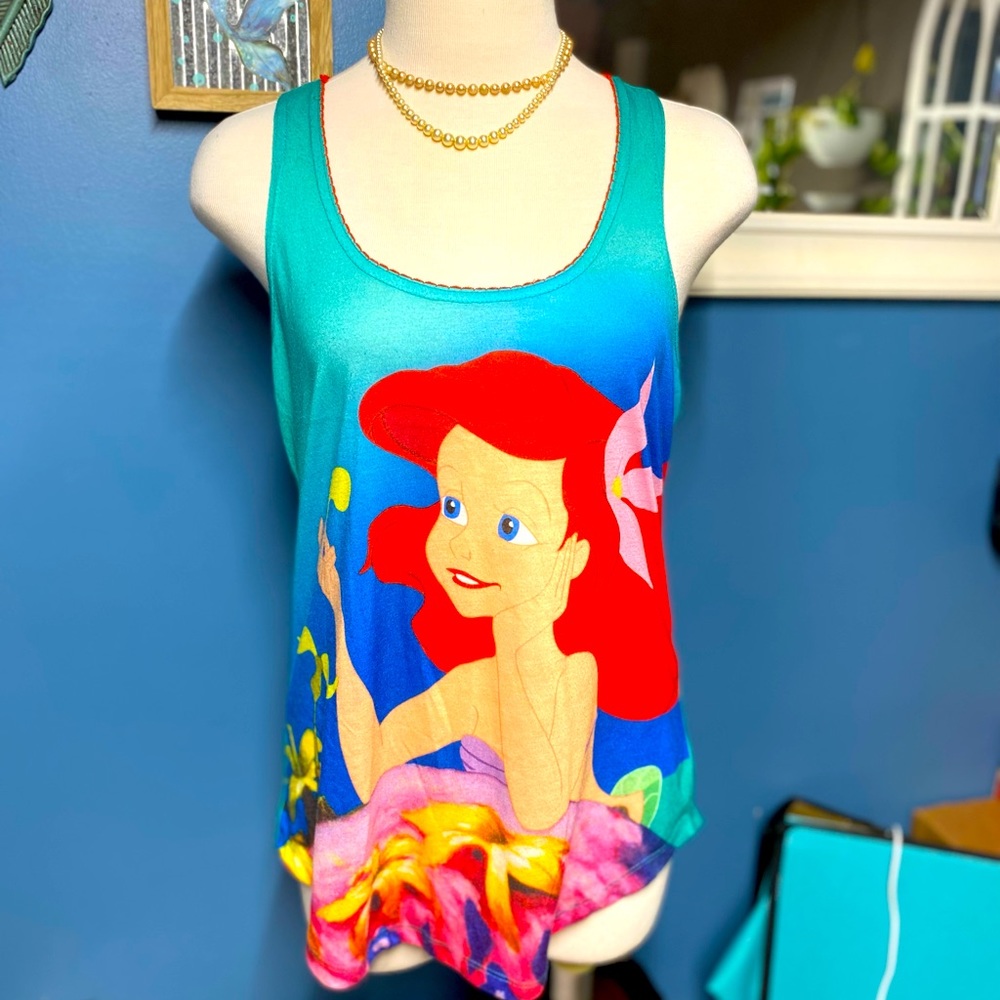Vintage Disney “The Little Mermaid” Ariel Long Tank - Gem